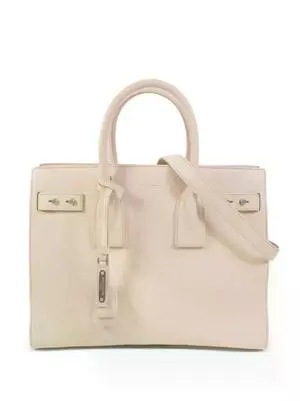 Saint Laurent Sac De Jour Souple Tote Bag - Neutrals