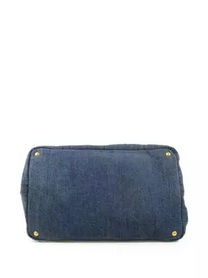 Prada Canapa Logo-print Tote Bag