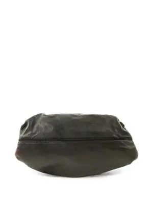 Bally Ruched Leather Handbag