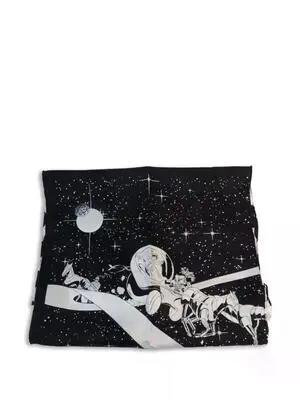 Hermès Space Derby Polka-dot Scarf