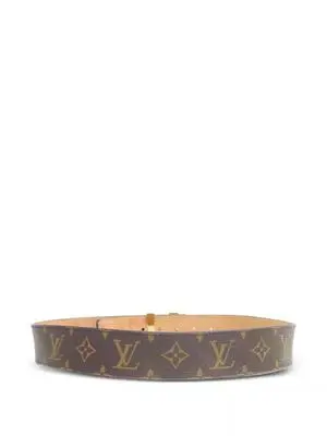 LOUIS VUITTON Monogram Belt - Brown