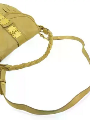 Miu Miu Matelassé Braided-handle Shoulder Bag