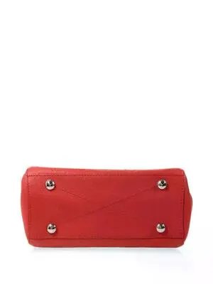 LOUIS VUITTON Montaigne Mm Monogram Empreinte Tote Bag - Red