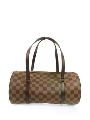 LOUIS VUITTON 30 Papillon Zip-up Shoulder Bag - Brown