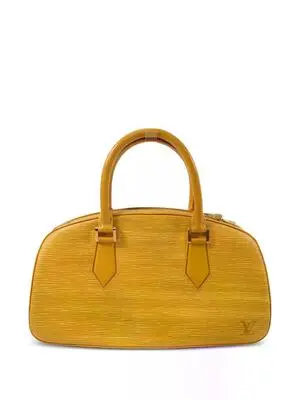 LOUIS VUITTON Jasmin Leather Tote Bag - Yellow