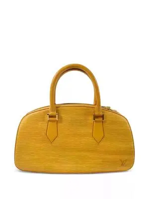 LOUIS VUITTON Jasmin Leather Tote Bag - Yellow