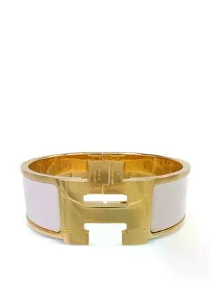 HERMÈS Hermès Gold-Plated Clic Clac H Bracelet
