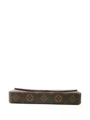 LOUIS VUITTON Félicie Monogram Shoulder Bag - Brown