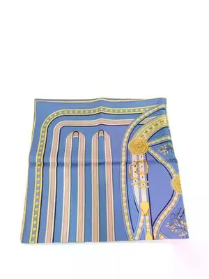 Hermès Print Silk Scarf