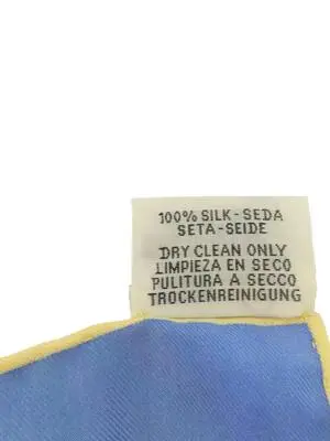 Hermès Print Silk Scarf