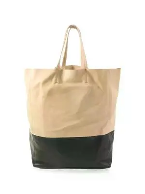 Celine Small Cabas Leather Tote Bag