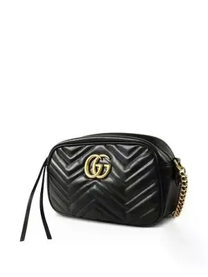 Gucci Marmont Leather Shoulder Bag