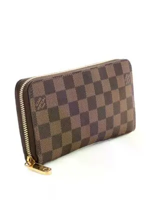 LOUIS VUITTON Zippy Wallet Damier Small Wallets