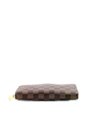 LOUIS VUITTON Zippy Wallet Damier Small Wallets