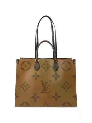 LOUIS VUITTON On The Go Gm Tote Bag - Brown