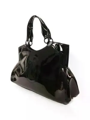 Cartier Logo Patent-leather Tote Bag