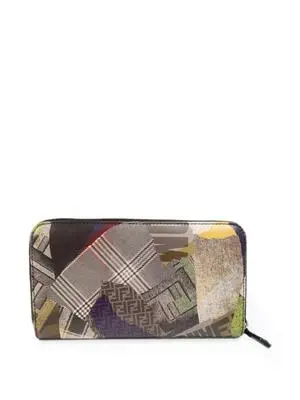 Fendi Collage-print Zip-around Wallet