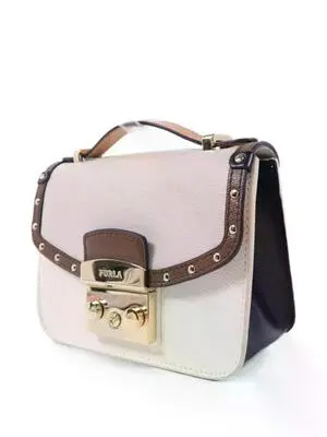 Furla Metropolis Studded Shoulder Bag