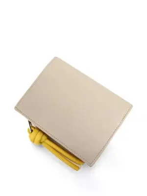 Loewe Bifold Leather Wallet - Neutrals