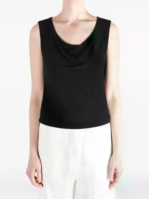 Alexander Wang Sleeveless Cowl Neck Top