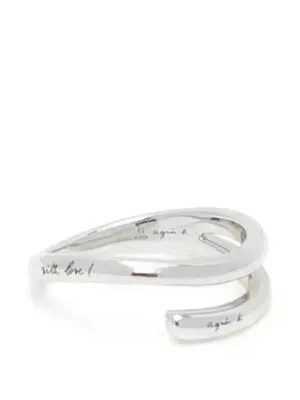 AGNES B. Tone Spiral Ring