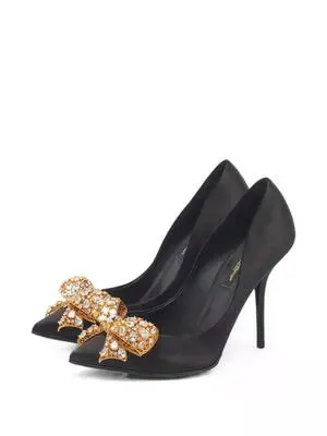 Dolce & Gabbana Crystal-embellished Heeled Pumps