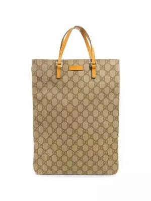 Gucci Gg Supreme Tote Bag - Neutrals