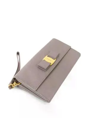 FERRAGAMO Vara-bow Leather Wallet