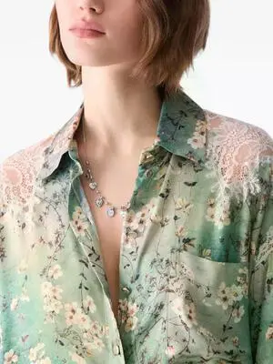 Liu Jo Printed Satin Shirt