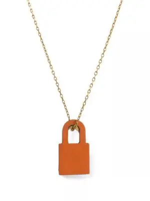 Hermès Padlock-pendant Necklace