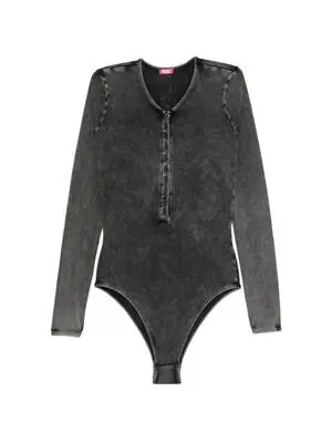 DIESEL® Fresya Acid-wash Bodysuit - Black