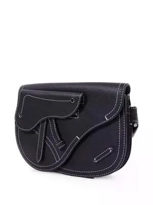 Dior Saddle Leather Shoulder Bag