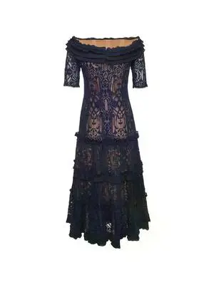 Simkhai Tiered Midi Dress