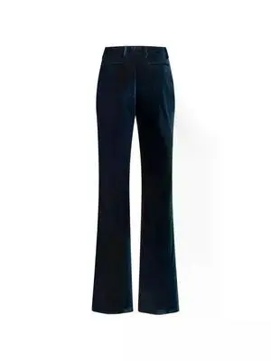 Etro Cotton Velvet Flared Trousers