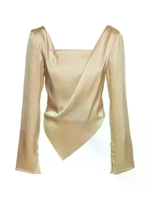 Nanushka Bintou Asymmetric Blouse