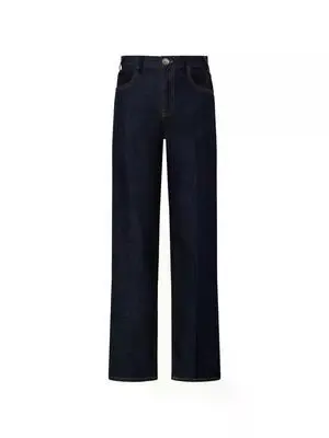 Liu Jo Straight Jeans With Fabric Details