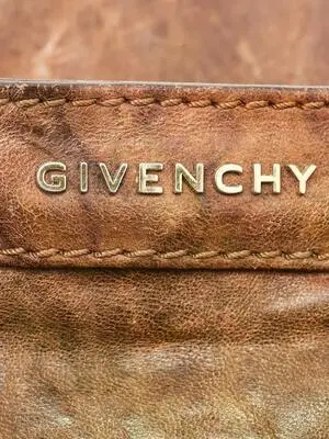 Givenchy Distressed Leather Shoulder Bag