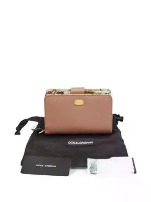 Dolce & Gabbana Logo-plaque Zip-around Wallet