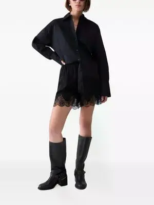 Liu Jo Poplin Shirt With Lace