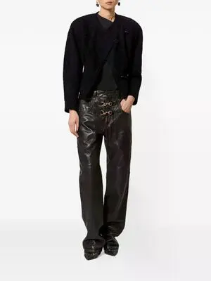 Isabel Marant Étoile Bouclé Asymmetrical Jacket - Black