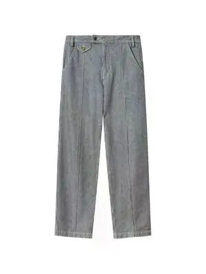 MARANT Isabel Eloise Pinstriped Cotton Pants - Blue
