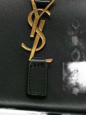 Saint Laurent Mini Le 5 À 7 Leather Shoulder Bag