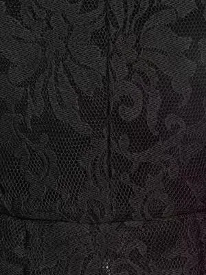 Maje Laurene Lace Peplum Top