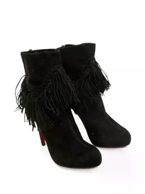 CHRISTIAN LOUBOUTIN Rom Fringe Ankle Boots