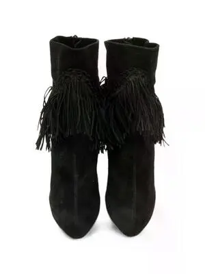 CHRISTIAN LOUBOUTIN Rom Fringe Ankle Boots
