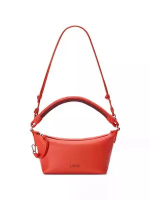 Loewe Mini Cala Braided-handle Leather Tote Bag - Orange