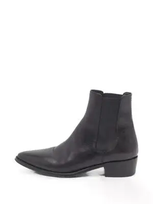 Celine Pointed-toe Chelsea Boots - Black