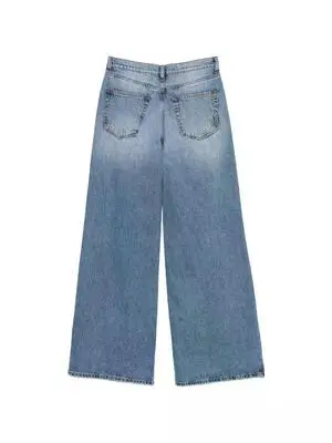 3x1 The Kat Darted Wide-leg Jeans