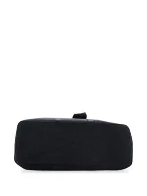 LOUIS VUITTON Aerogram Lock It Tote Leather Satchel - Black