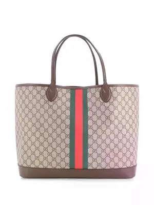 Gucci Ophidia Gg Coated Canvas Large Tote Bag